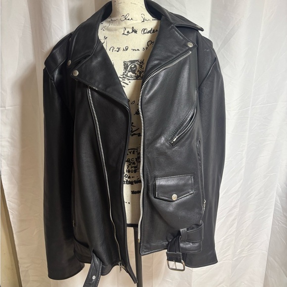 Excelled | Jackets & Coats | Excelled Leather Motorcycle Jacket | Poshmark